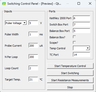 Instrument Control Package | Stuart Poole